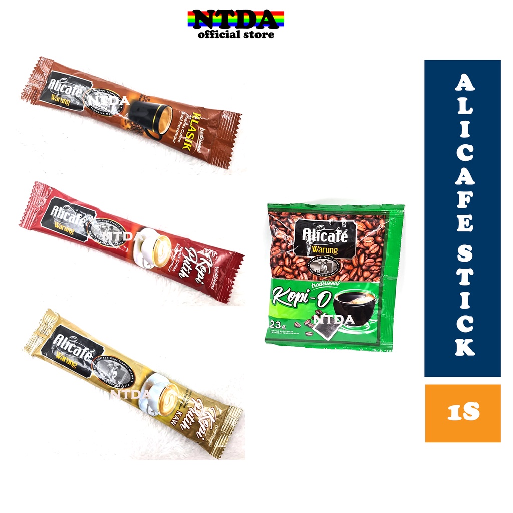 {SACHET/STICK} Coffee Old school(Instant)Alicafe Warung Series |Klasik ...