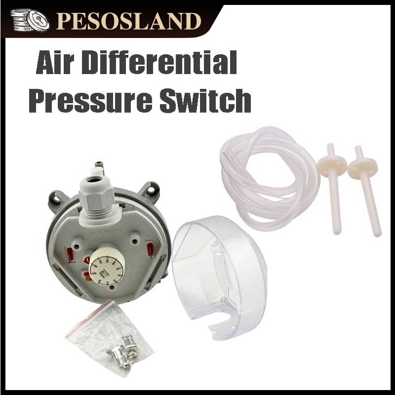 1Pcs Air Differential Pressure Switch 20-200Pa Micro Differential ...