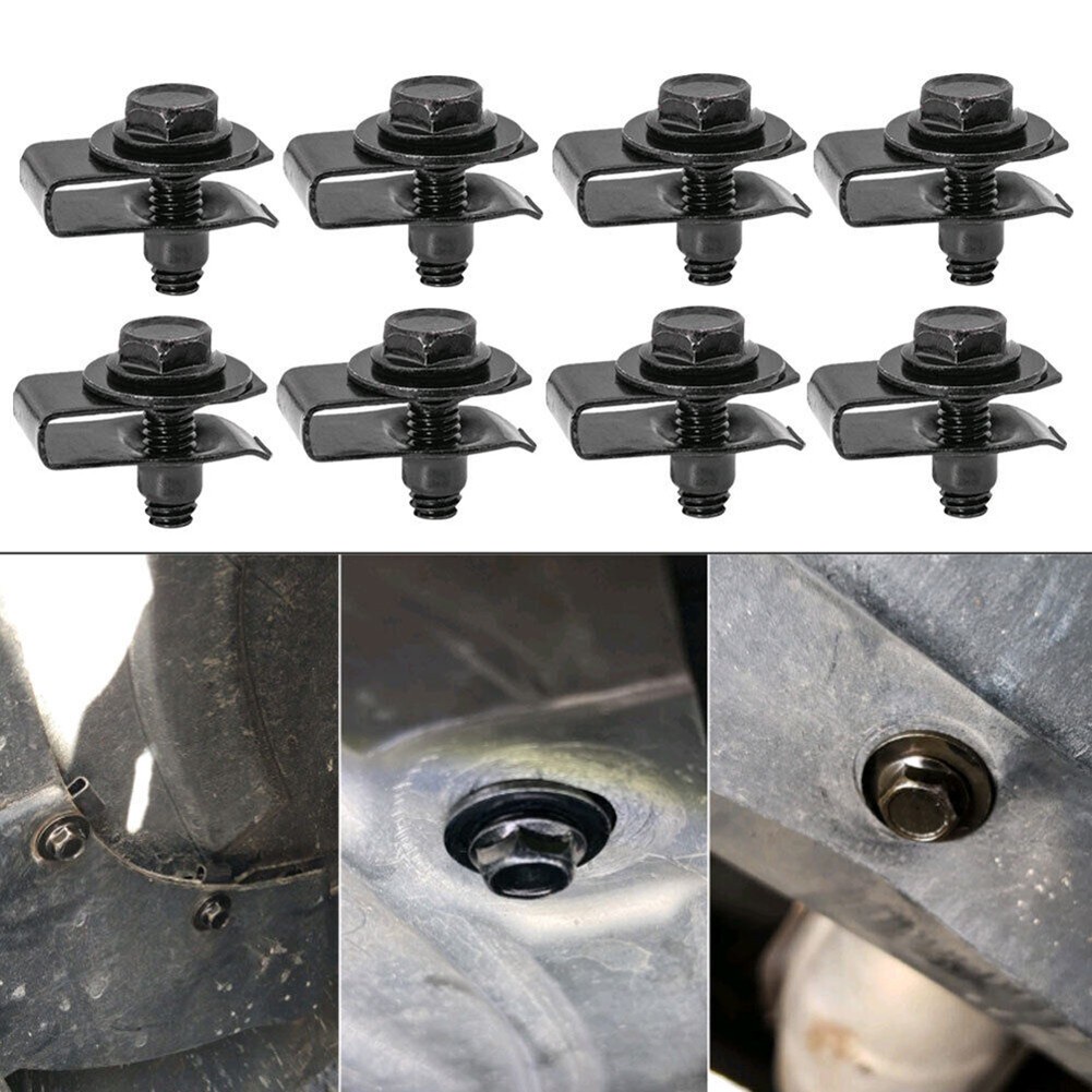 10pcs Engine Under Gearbox Cover Clips Undertray Shield Splash Guard ...