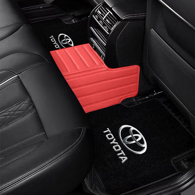 4PCS Carpet Flannel Odorless Anti-slip Car Floor Mats for Toyota Camry ...