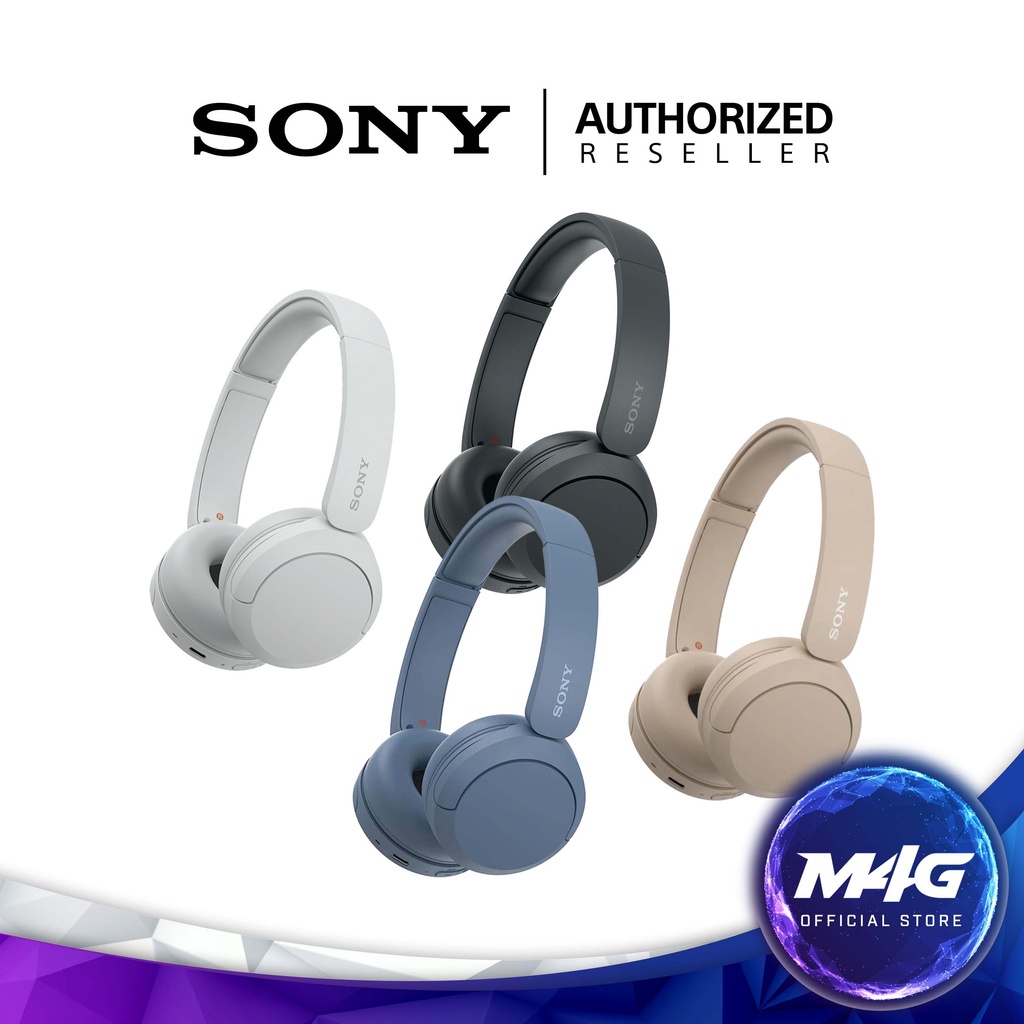 SONY WH-CH520 Bluetooth Wireless Headphones (CH520) | Shopee Malaysia
