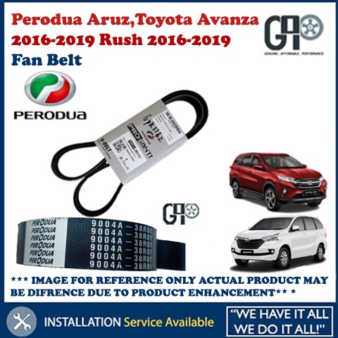 Perodua Aruz Toyota Avanza 2016-2019 Rush 2016-2019 6pk 1520 Fan Belt ...
