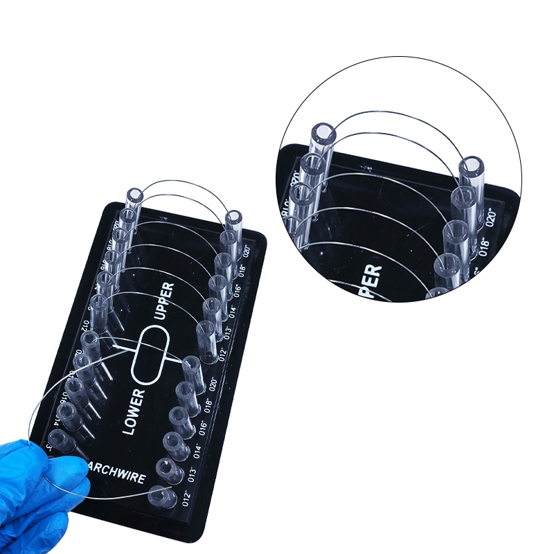 Dental Orthodontic Round Archwire Box Acrylic Dispenser Placing Box ...