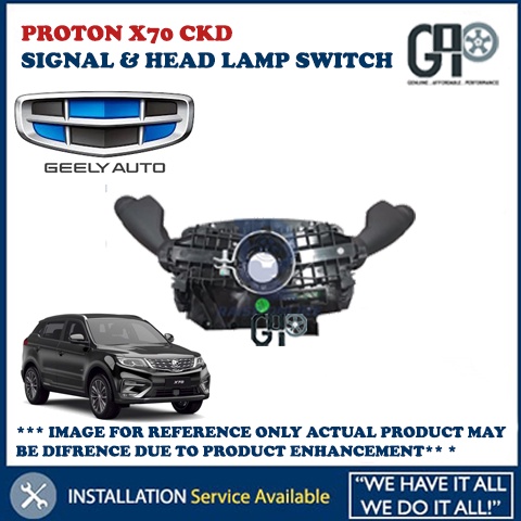 PROTON X70 (ORIGINAL GEELY) CLOCK SPRING HEAD LAMP SWITCH+WIPER SWITCH ...