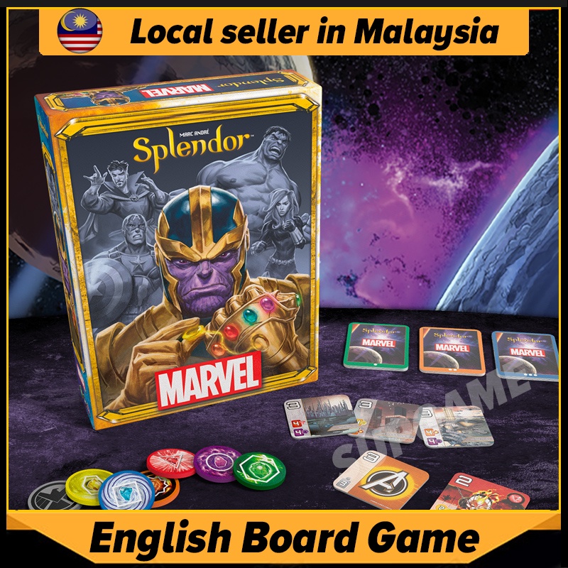 Splendor Marvel Board Game Plastic Token | Shopee Malaysia