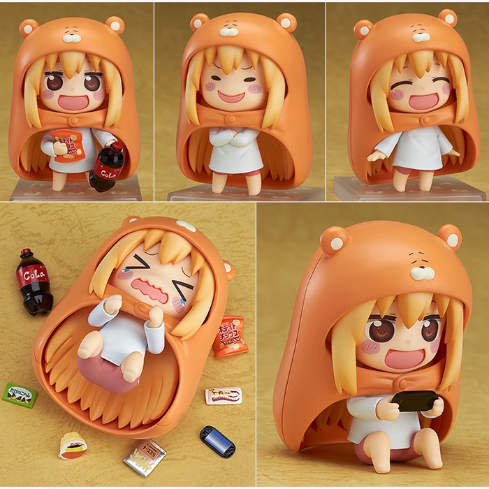 Q Version of Nendoroid Himouto! Umaru-chan 524# Doma Umaru Movable Face ...