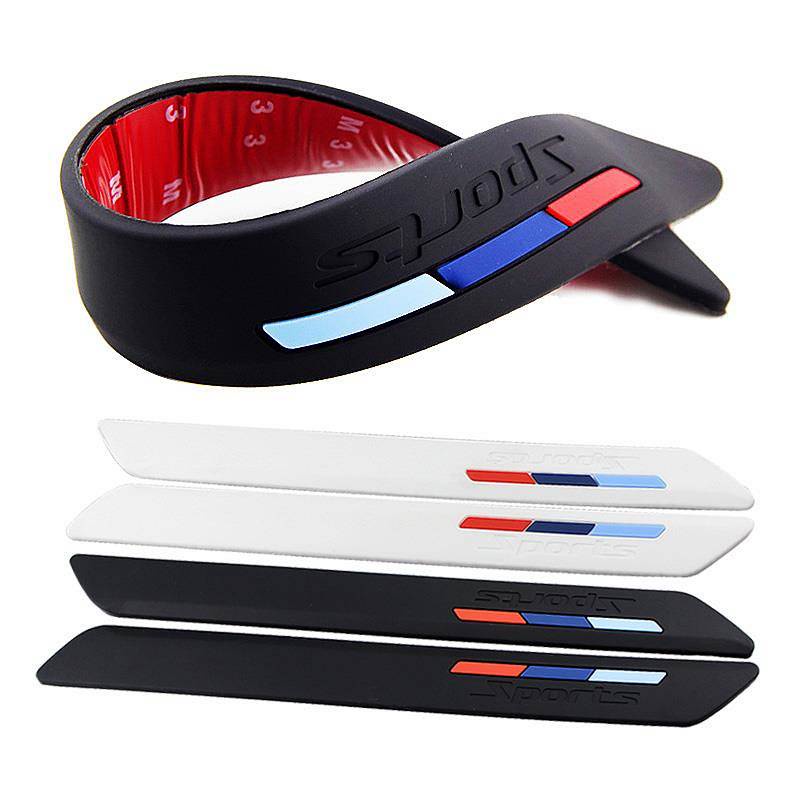Car Front and Rear Bumper Bumper Strip Anti-Scraping Anti-Scratch ...