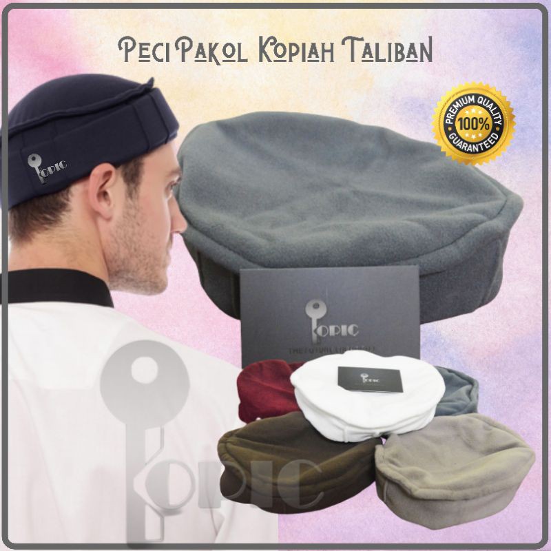 Peci Pakol Taliban Kopiah Taleban Afghanistan Plain Basic from IOPIC ...