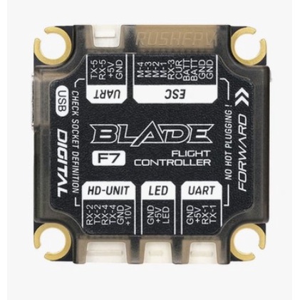 RUSHFPV Rush Blade F722 Digital HD v2 FC + 60A Extreme Digital BL32 ...
