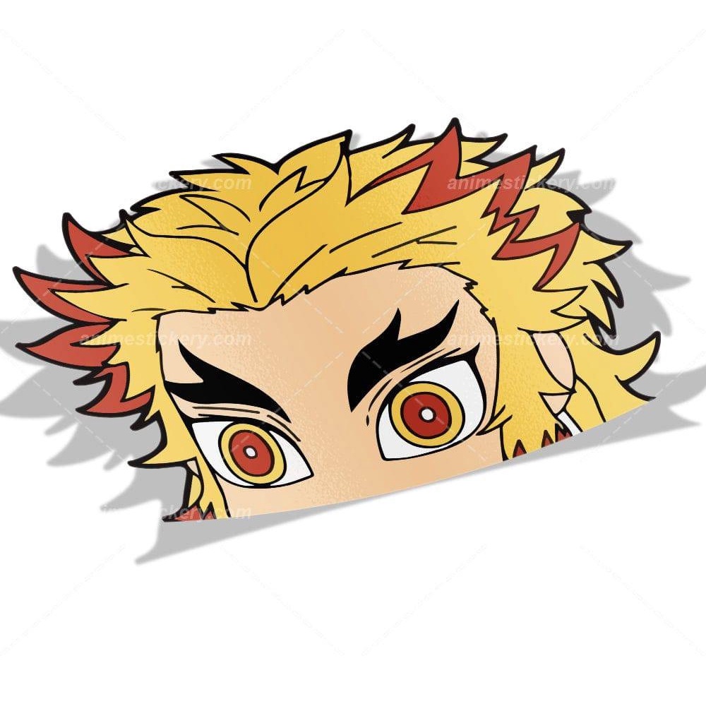 Kyojuro Rengoku | Demon Slayer | Peeker Anime Stickers for Cars NEW ...