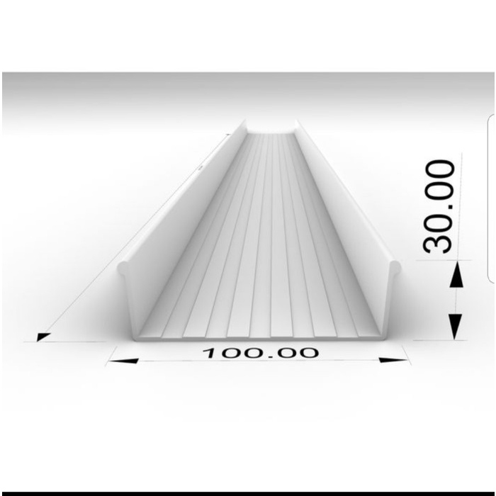 Shopee/ Trapezoidal aquaponic hydroponic Gully Gutter 120 cm - gutter ...