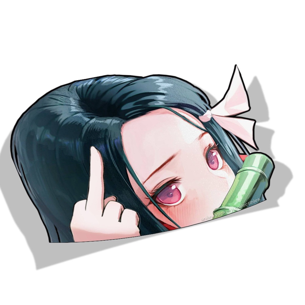 Nezuko Kamado | Demon Slayer - Peek - Big Head - Anime Vinyl Transfer ...