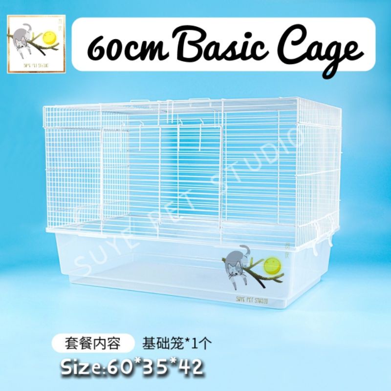 🇲🇾60cm hamster cage sangkar besar Syrian Hamster Cage hedgehog Guinea ...