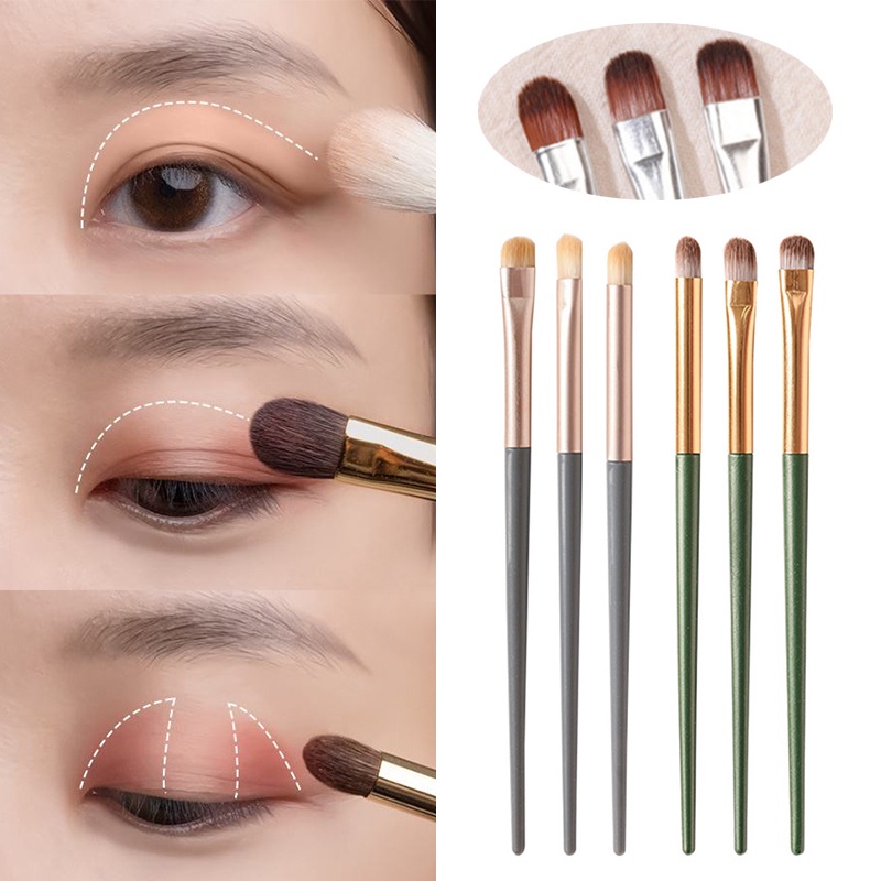 3Pcs Professional Eye Shadow Brush Sets for Applying Concealers ...