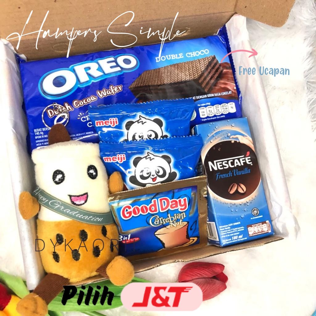 Hamper box oreo snack box gift box graduation box birthday Christmas ...