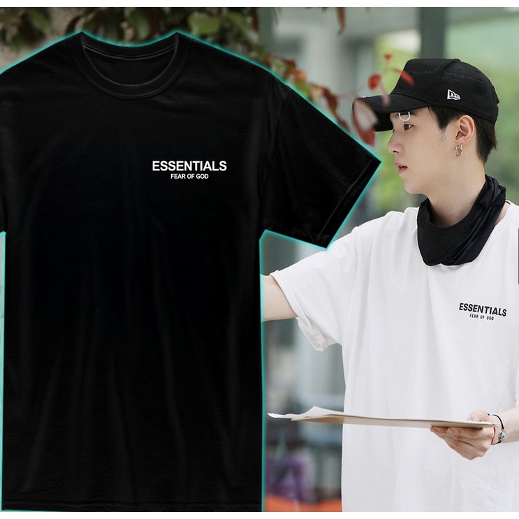 KPOP Outfit Merch Suga Essentials Fear Of God Shirt Bangtan Min Yoongi ...