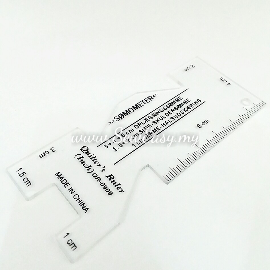 Seam Gauge Quilter's Ruler (measuring in cm) | Shopee Malaysia