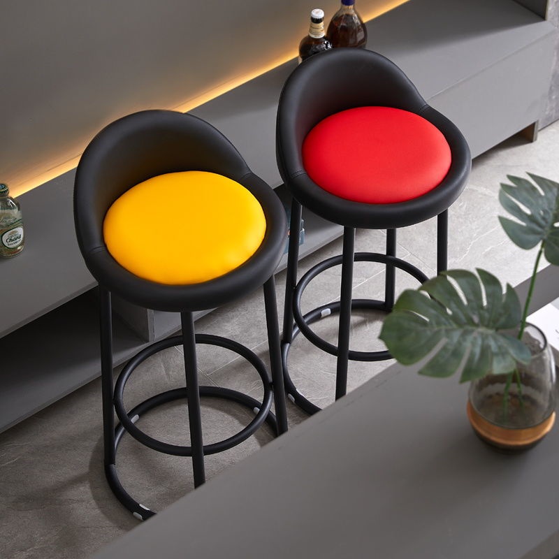 『Free Shipping』Modern minimalist bar chairs home back chairs bar stools ...