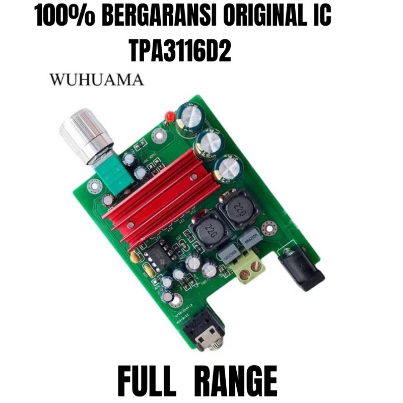 Power AMPLIFIER CLASS D TPA3116D2 ORIGINAL IC FULL RANGE MONO | Shopee ...