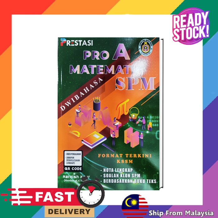 [READY STOCK] Pro A Matematik SPM Format Terkini KSSM | Shopee Malaysia