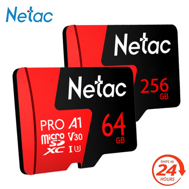 24h Ship-Netac P500 Micro SD Card/TF Card 64GB 256GB Class 10 Micro ...