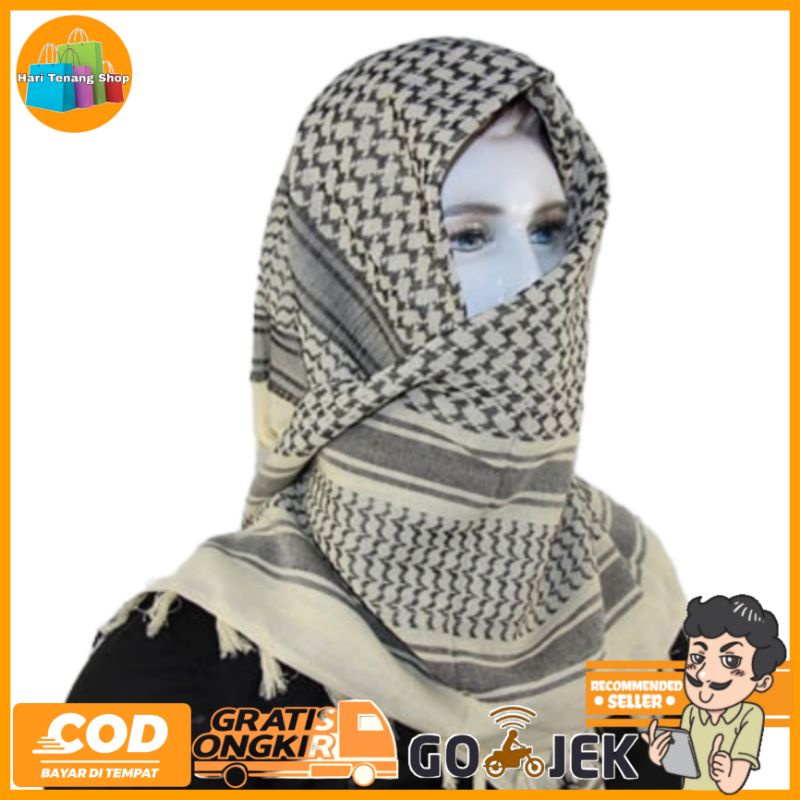 Tactical Turban/Imported Hijab/Sand Desert shemagh/ Umrah Hijab/Winter ...