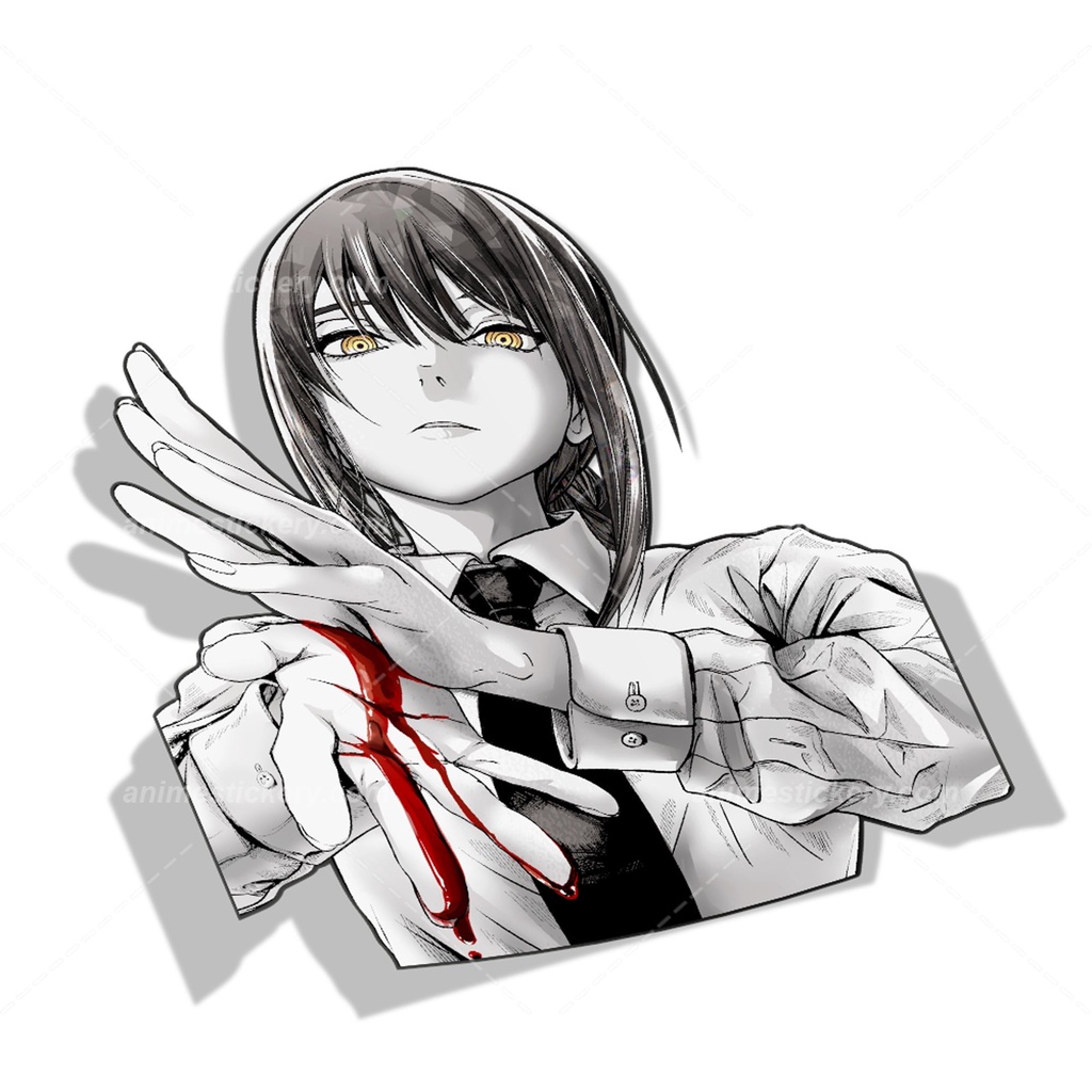 Makima | Chainsaw Man | Anime Stickers for Cars NEW | Shopee Malaysia