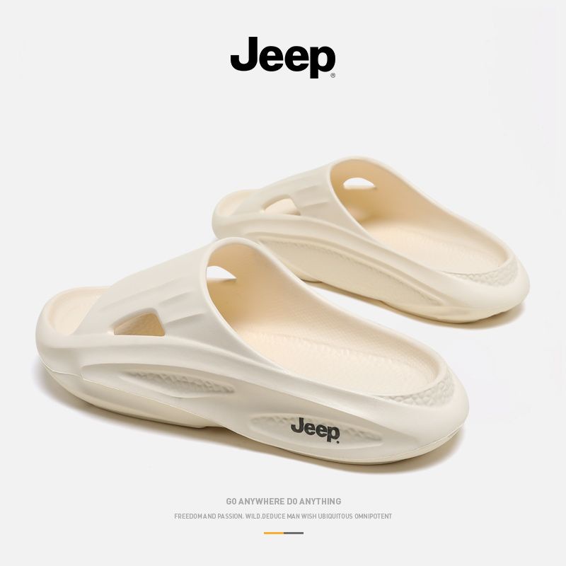 JEEP Slippers Men's shoes Summer Premium Super Soft Outdoor Slippers ...