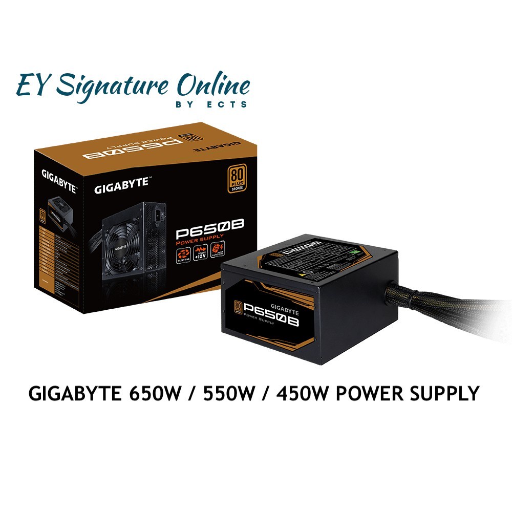 GIGABYTE 650W/550W/450W POWER SUPPLY (GP-P650B/GP-P550B/GP-P450B ...