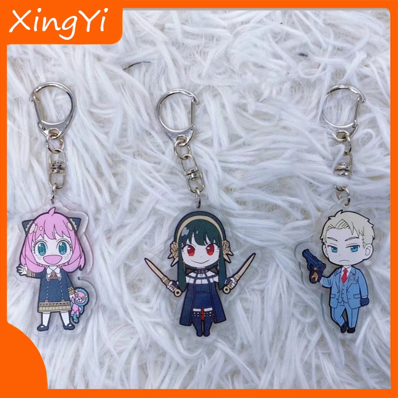 5CM Anime Spy X Family Keychain Figure Loid Anya Yor Bond Forger Yuri ...
