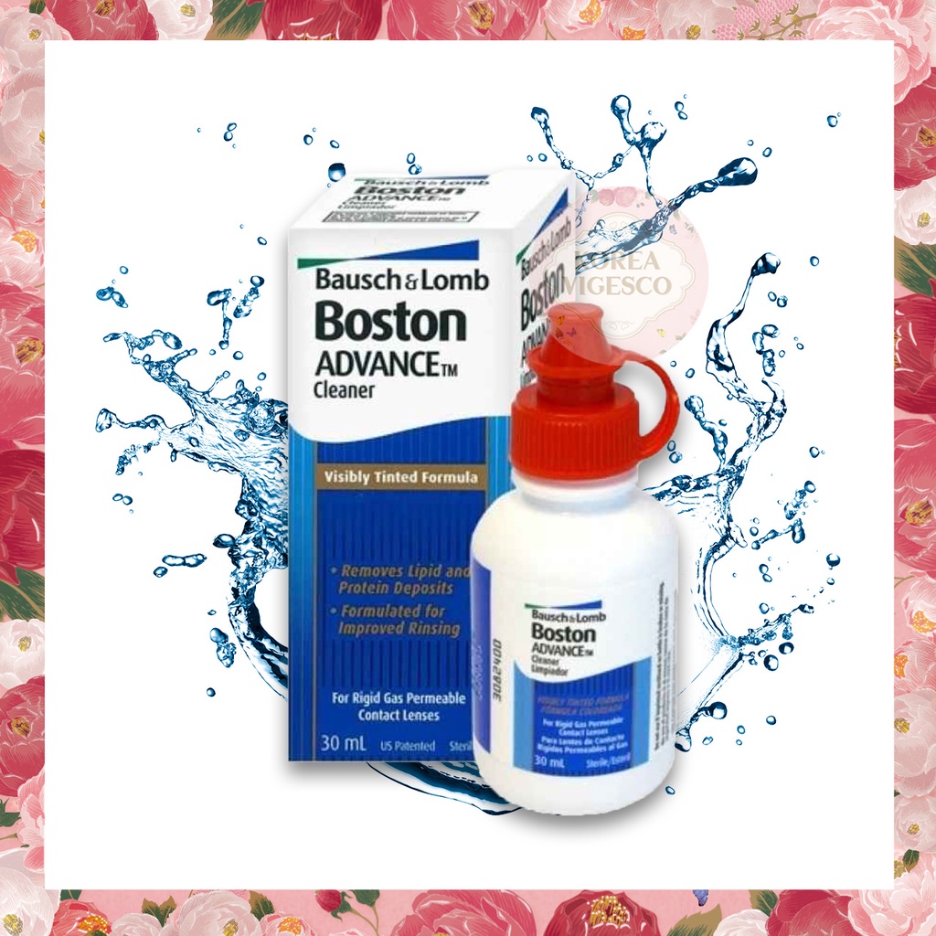 [BAUSCH & LOMB]Boston ADVANCE Cleaner (30ml) / RGP lens Hard Lens ...