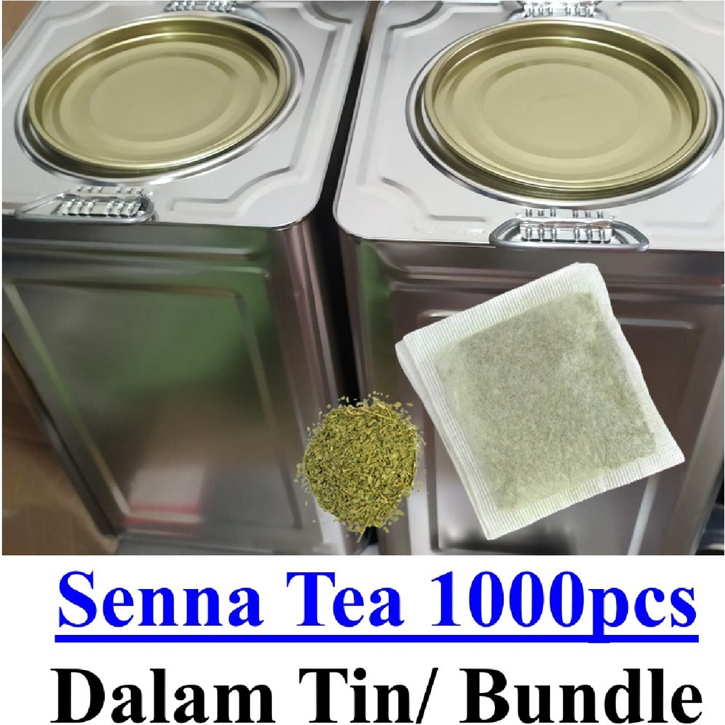 Sanna Tea/ Senna Tea 1000 Sachets Original/ Detox / Teh Daun Jati Cina ...