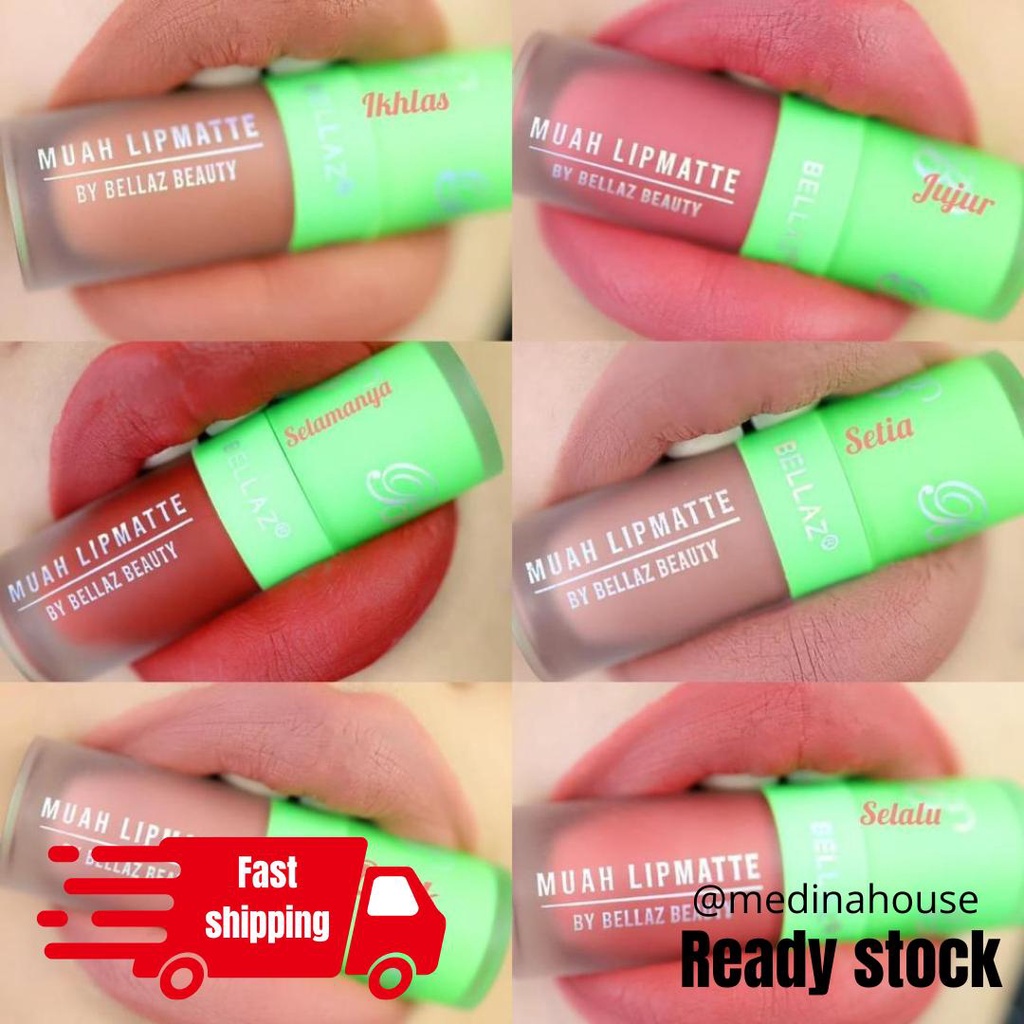 NEW LIPMATTE MUAH BY BELLAZ 6.0 | Shopee Malaysia