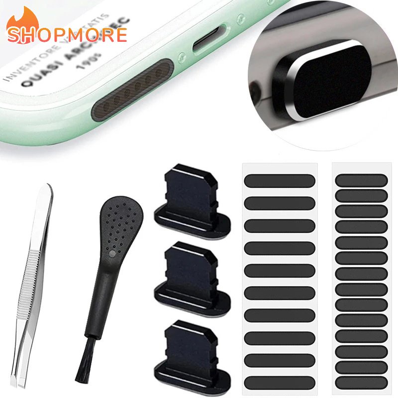 Dust Plug Charging Port Anti-dust Earphone Hole Dustproof Net Stickers ...