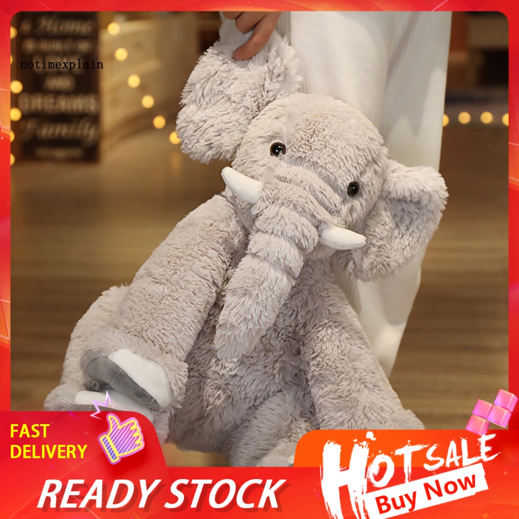 NTA Comfortable Touch Elephant Stuffed Doll for Children Lovely ...