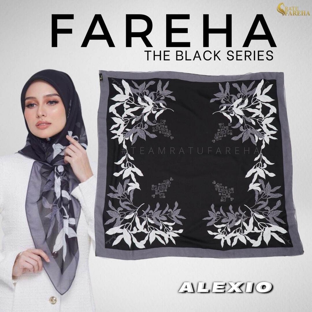FAREHA TUDUNG BAWAL PRINTED - BLACK EDITION COLLECTION SPECIAL EDITION ...
