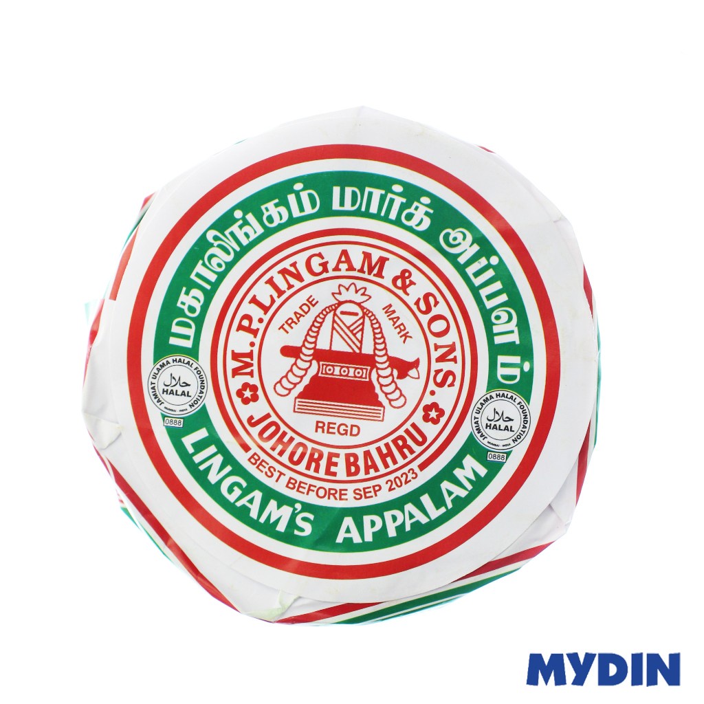 Lingam's Papadam 100g | Shopee Malaysia