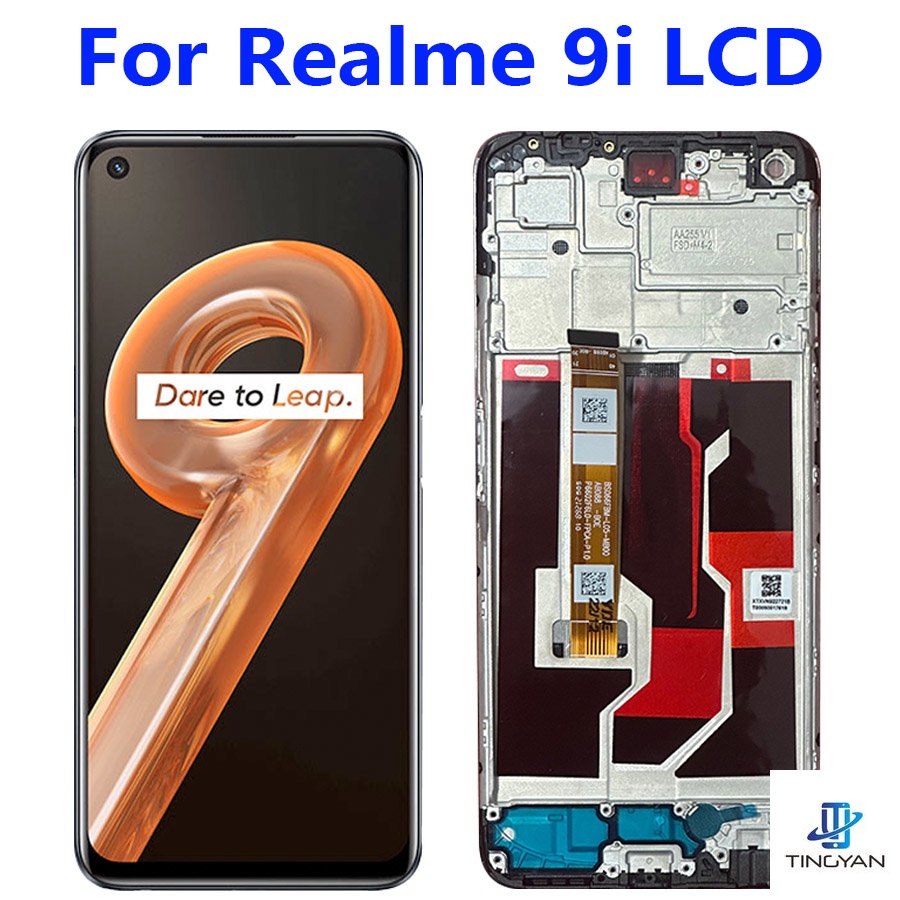 6.6'' For Realme 9i LCD Display Screen Touch Panel Digitizer ...