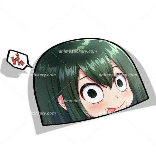 Tsuyu Asui | My Hero Academia | Peeker - Peek - Anime Vinyl Stickers ...