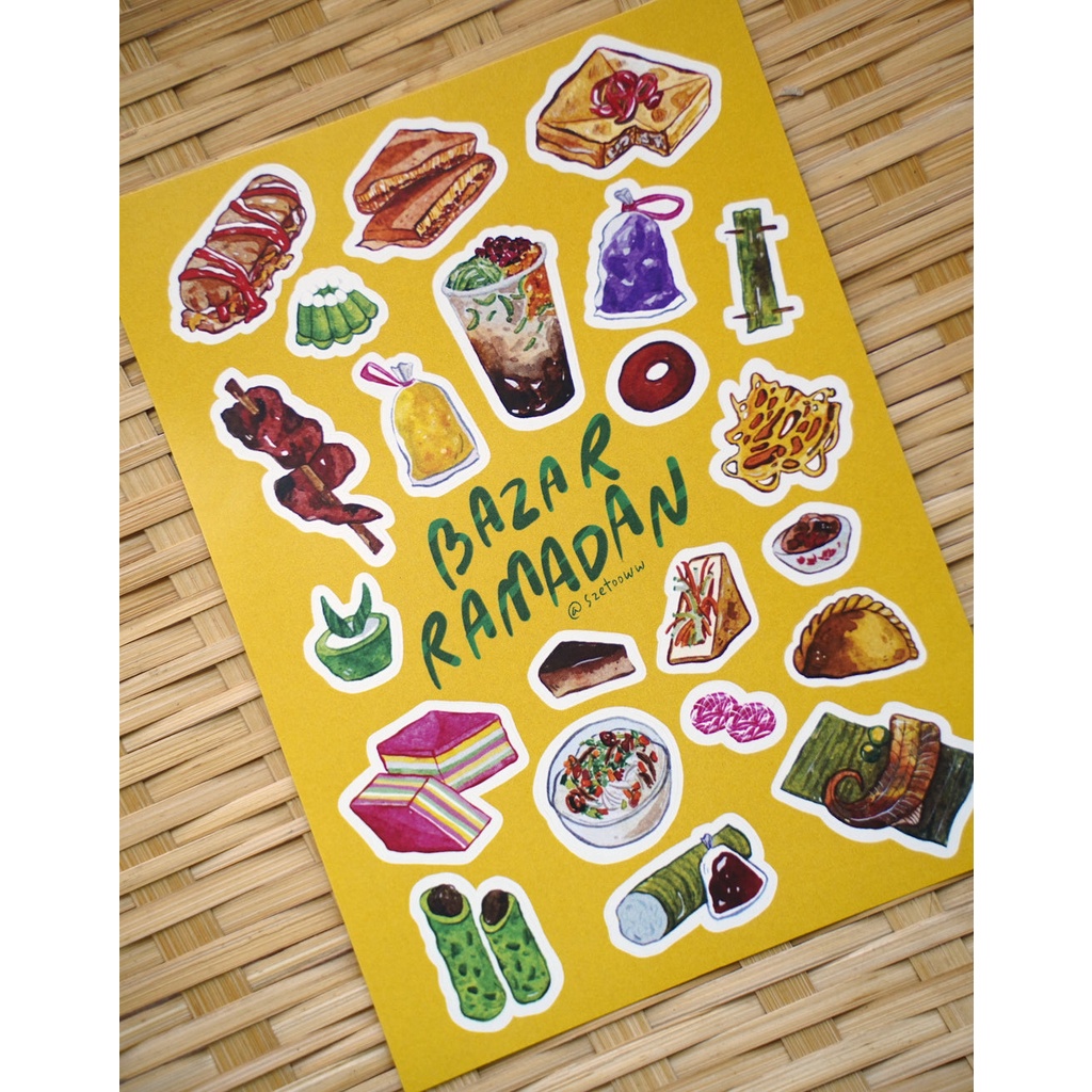 Stickerrific | Bazar Ramadan Stickers | Shopee Malaysia