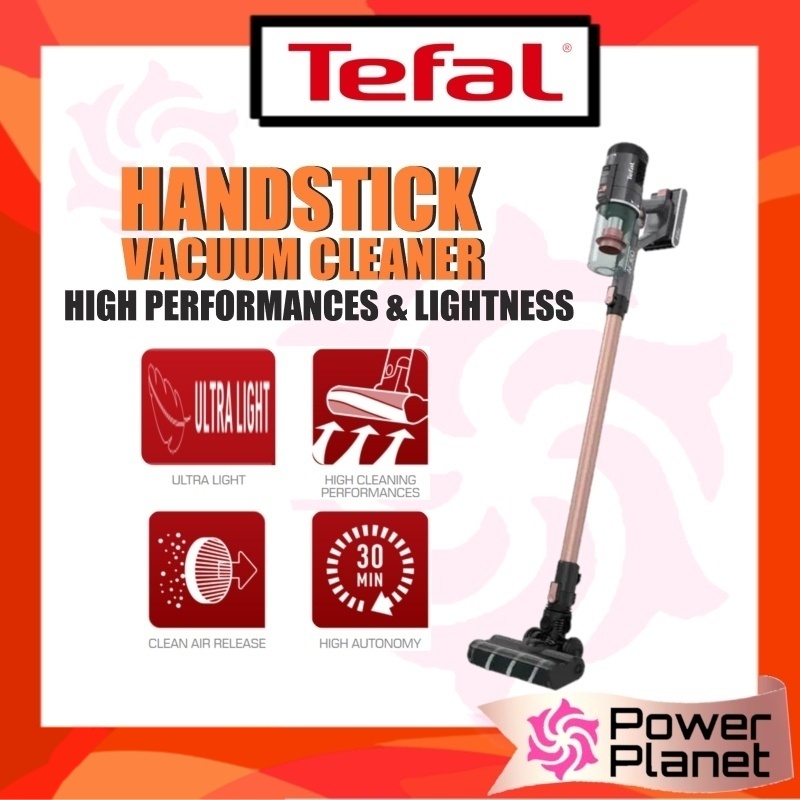 Tefal Handstick Vacuum Cleaner TY5516 High Performances & Lightness ...