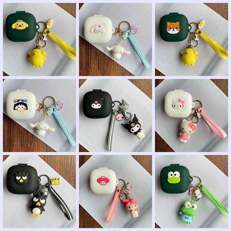 ins Cartoon Cases for EarFun Air Pro 3 Case Cute with keychain funny ...