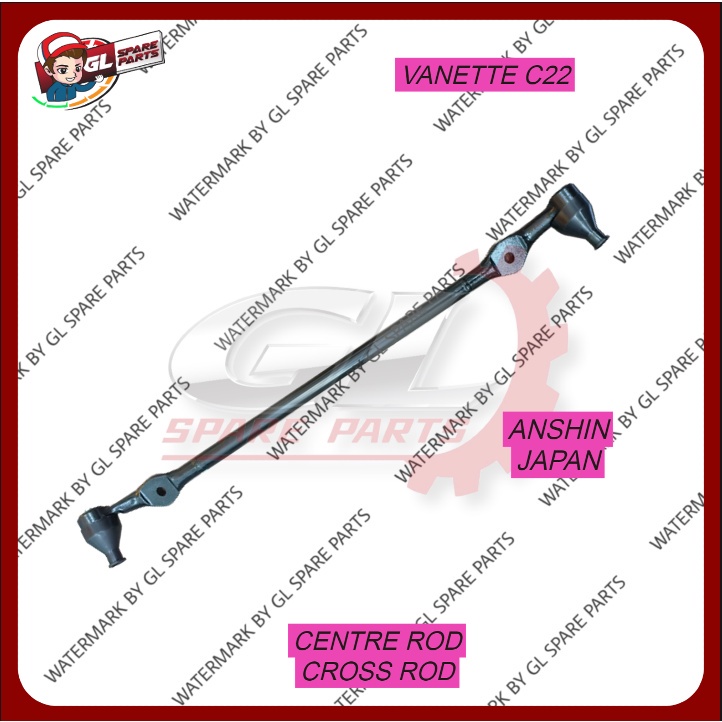 CENTRE ROD CROSS ROD (ANSHIN JAPAN) NISSAN VANETTE C22 CENTRE LINK ...