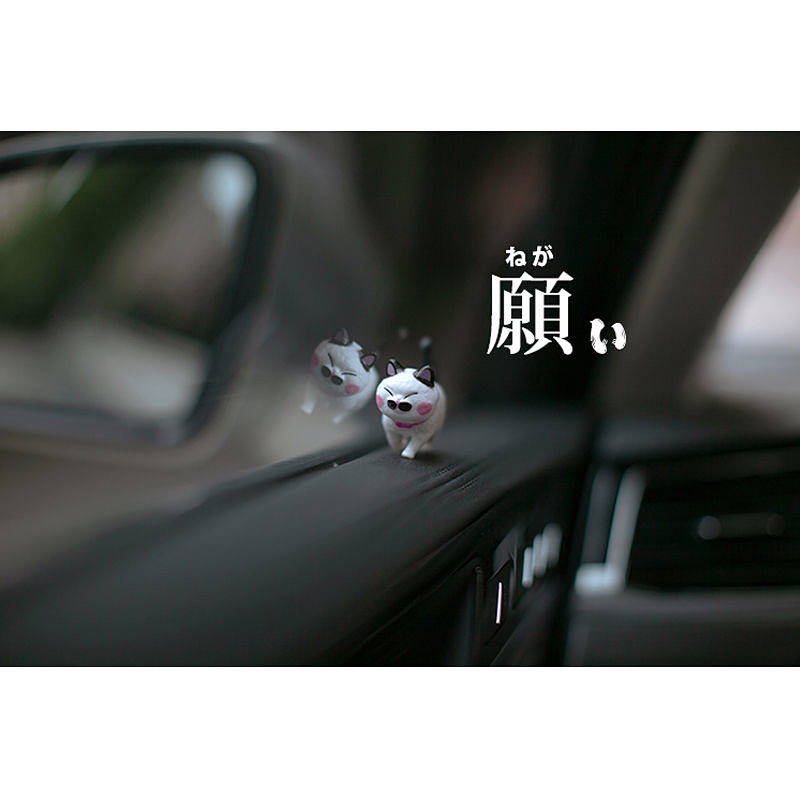 Cute Japanese Style Kitty Doll Car Decoration inside the Car Car ...