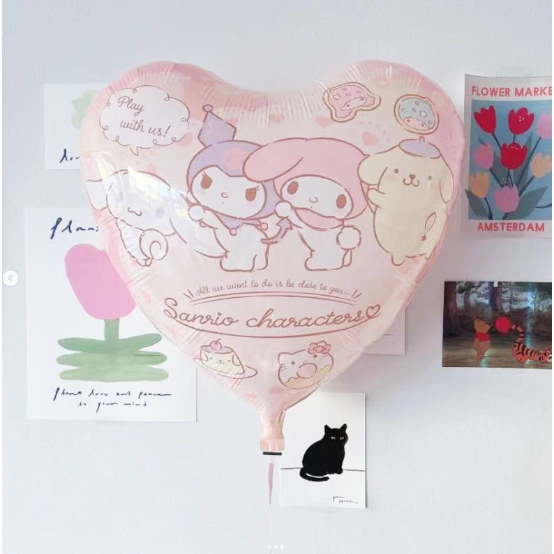 NEW Kuromi My Melody Balloons Aluminum Film Balloon Party Decor Girls ...