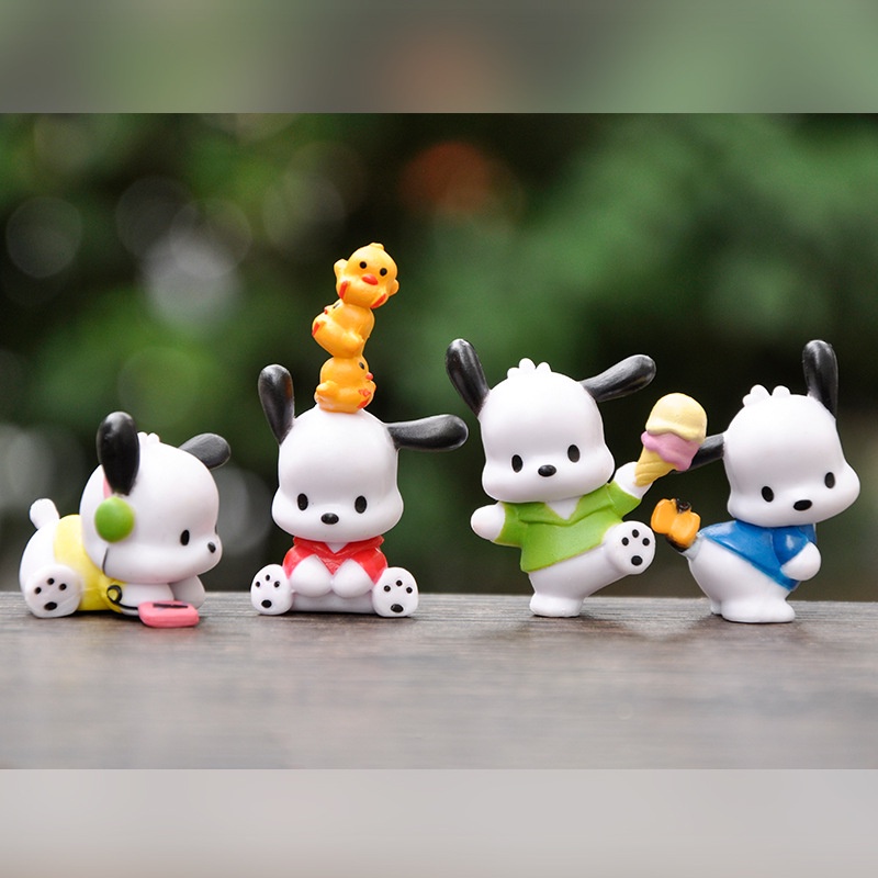 Pacha Dog Doll Micro Landscape Small Ornaments Potted Sanrio Style ...