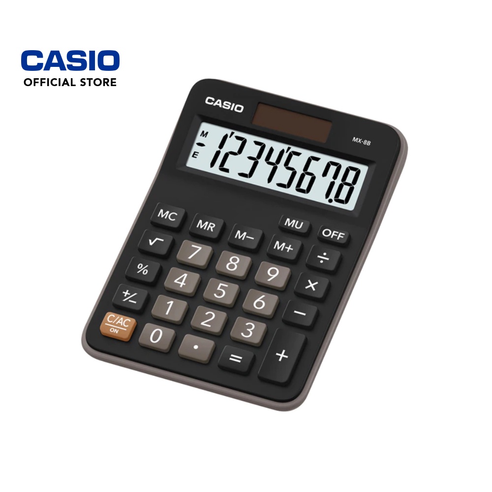 CASIO CALCULATOR MX-8B (BLACK) | Shopee Malaysia