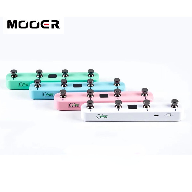 Mooer GWF4 Wireless Footswitch Switch Pedal Controller for Prime P1 ...