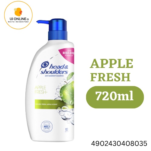 Head & Shoulders Apple Fresh + Anti Dandruff Shampoo (720ml) *8035 ...