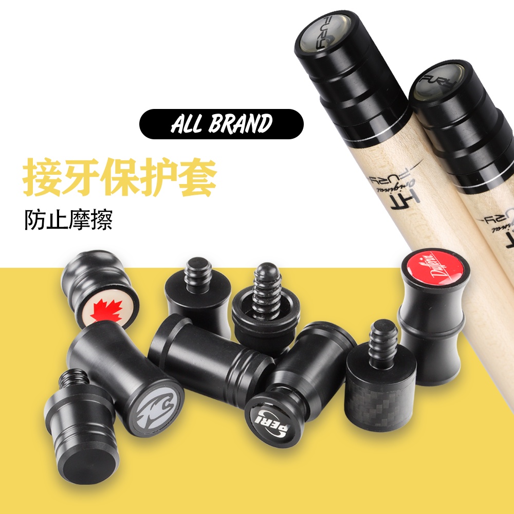 Durable Plastic Joint Protector Caps For Billiard Pool Cue Sticks ...
